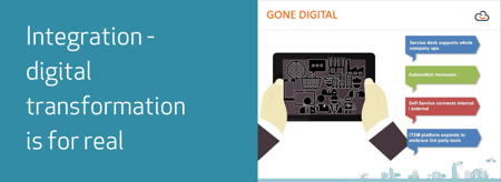 Digital Transformation is for Real in Service Desk Integration
